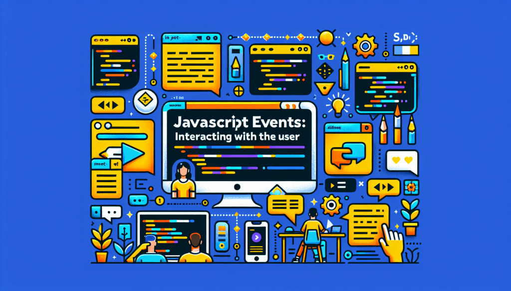 Javascript Events Interacting With The User Web Crafting Code