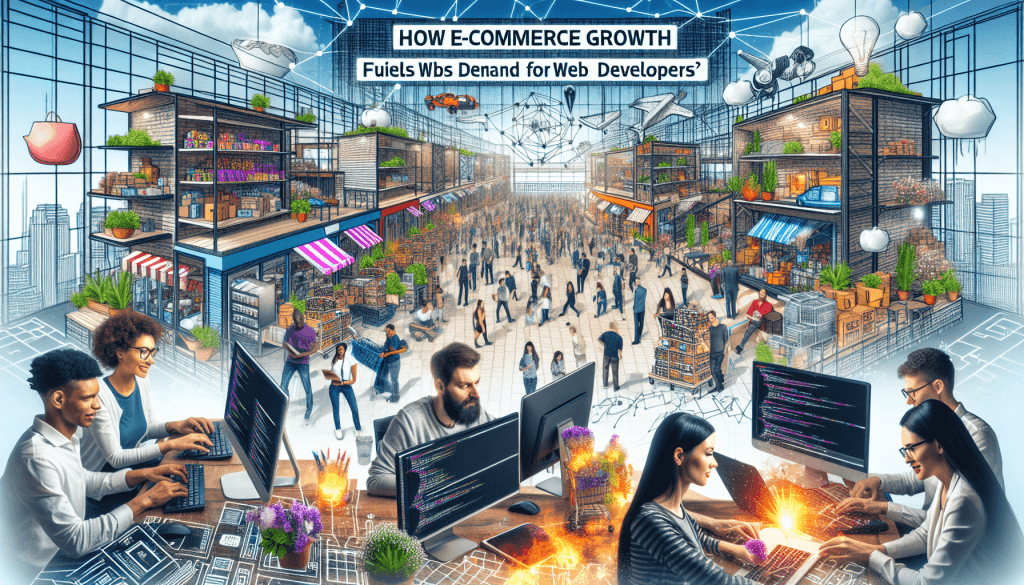 How E Commerce Growth Fuels Demand For Web Developers Web Crafting Code