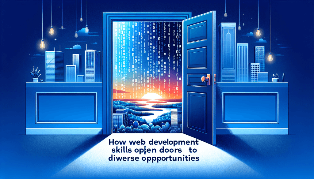How Web Development Skills Open Doors to Diverse Opportunities - Web crafting code
