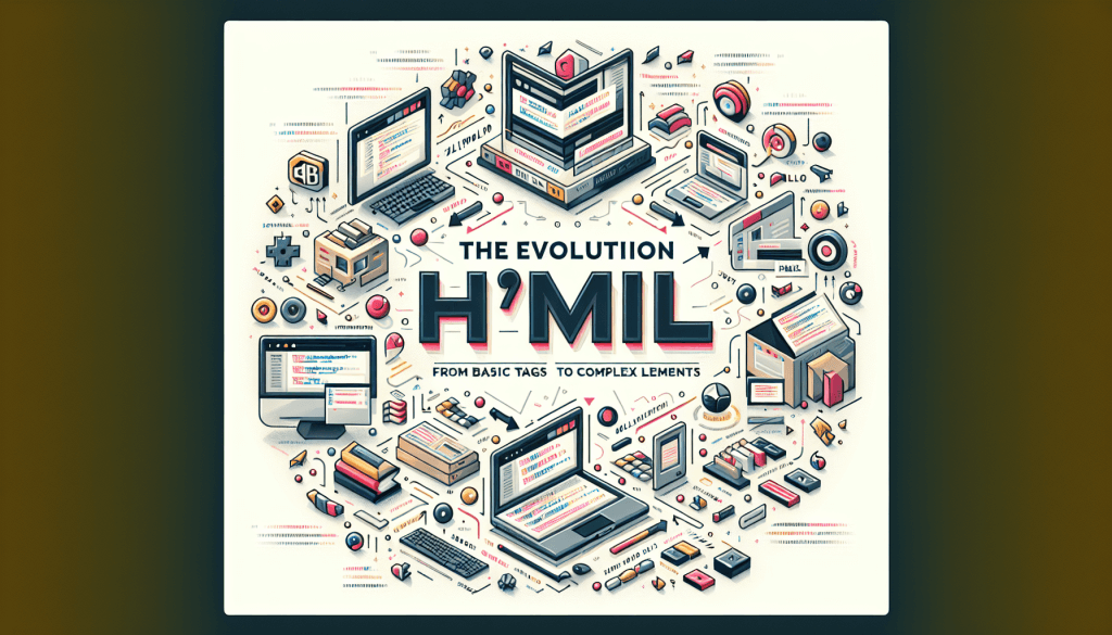 The Evolution Of Html From Basic Tags To Complex Elements Web Crafting Code