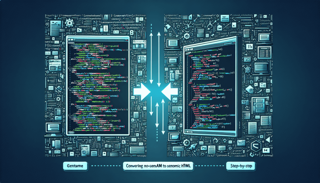Converting Non Semantic Html To Semantic Html A Step By Step Approach Web Crafting Code 5114