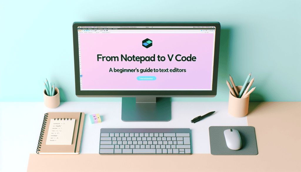 From Notepad to VS Code: A Beginner's Guide to Text Editors - Web crafting code