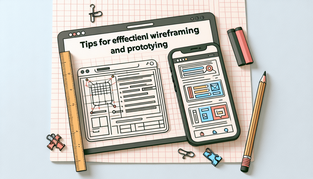 Tips for Efficient Wireframing and Prototyping - Web crafting code
