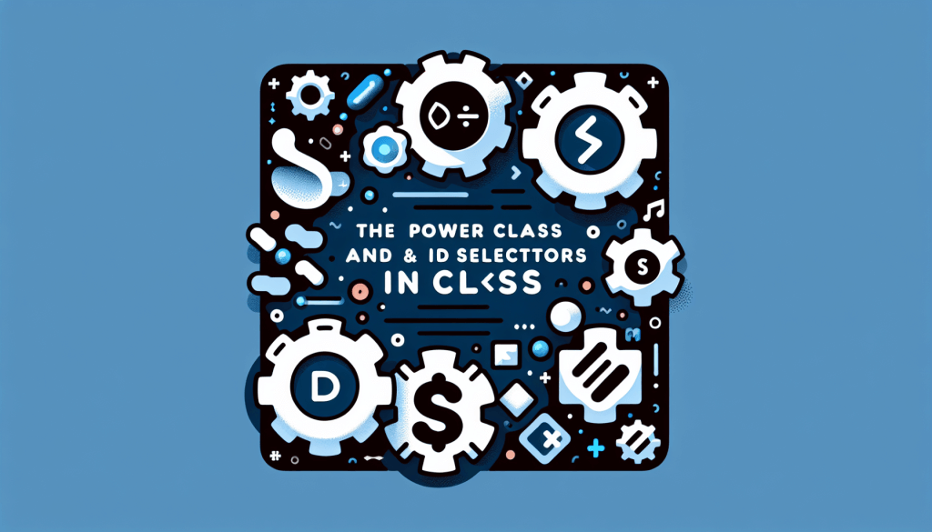 The Power Of Class And Id Selectors In Css Web Crafting Code