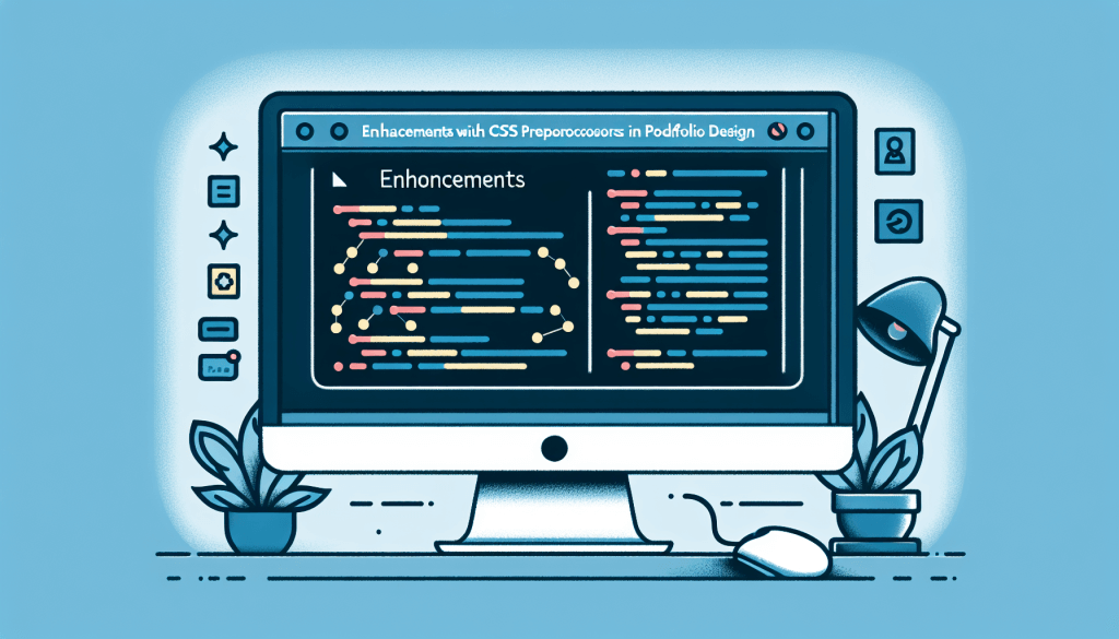Enhancements With Css Preprocessors In Portfolio Design Web Crafting Code