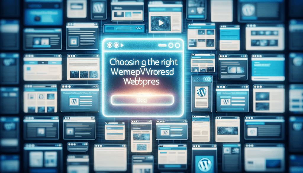 Choosing the Right Theme for Your WordPress Website - Web crafting code