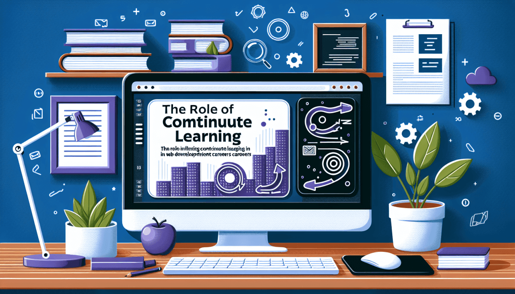 The Role of Continuous Learning in Web Development Careers - Web crafting code