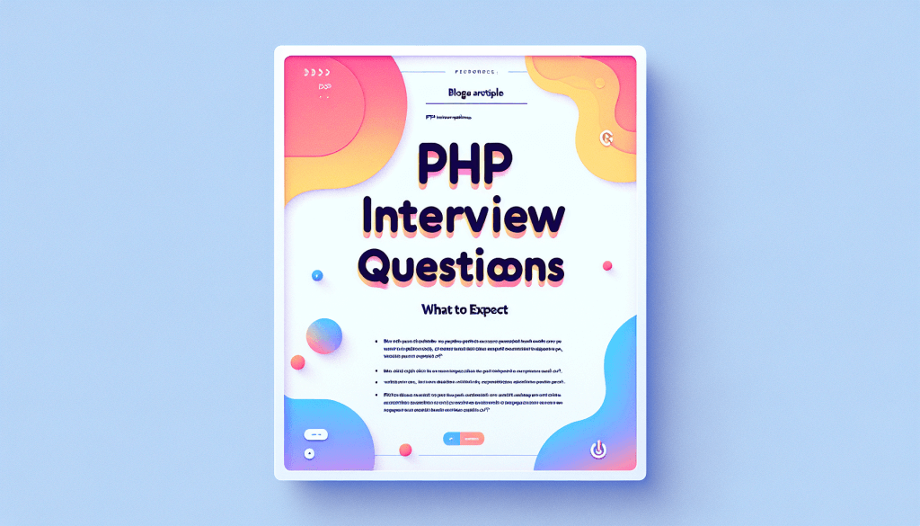 PHP Interview Questions: What to Expect - Web crafting code