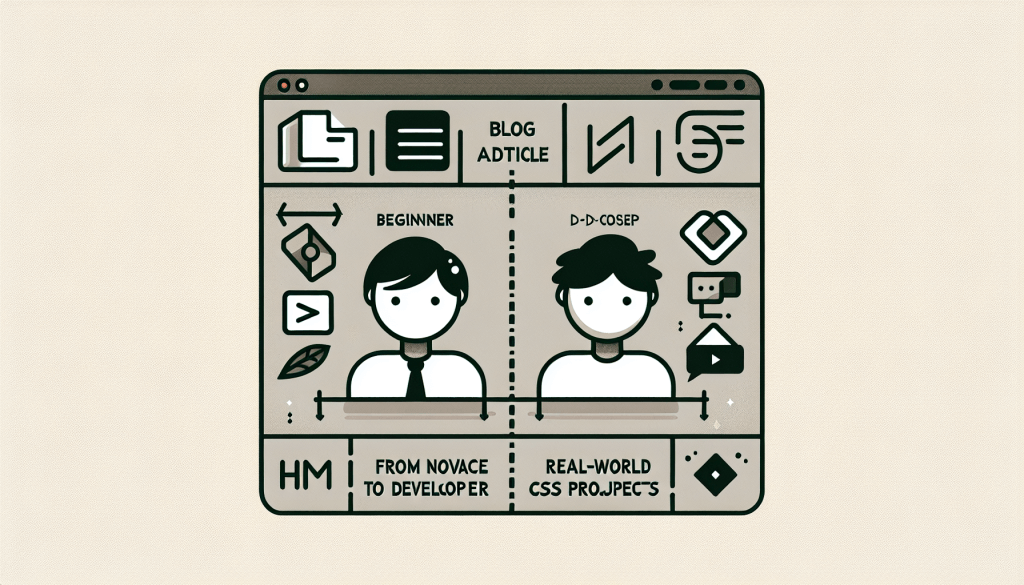 From Novice To Developer Real World Html And Css Projects Web Crafting Code