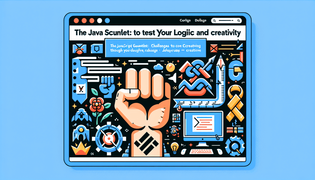 The JavaScript Gauntlet: Challenges to Test Your Logic and Creativity ...