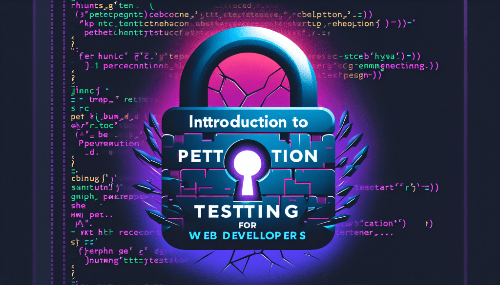 Introduction to Penetration Testing for Web Developers - Web crafting code