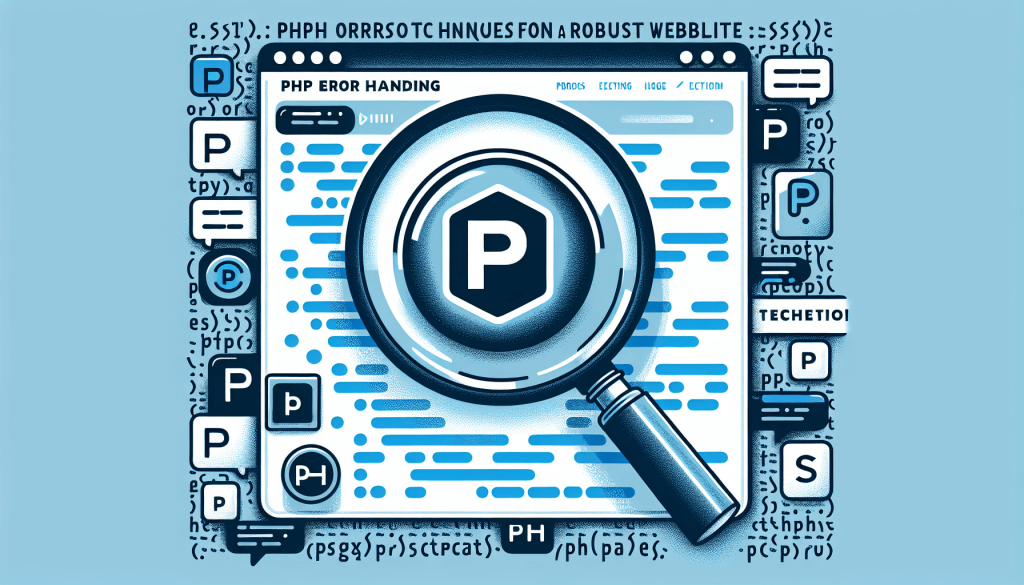 PHP Error Handling: Techniques for a Robust Website - Web crafting code PHP Error Handling: Techniques for a Robust Website - Web crafting code