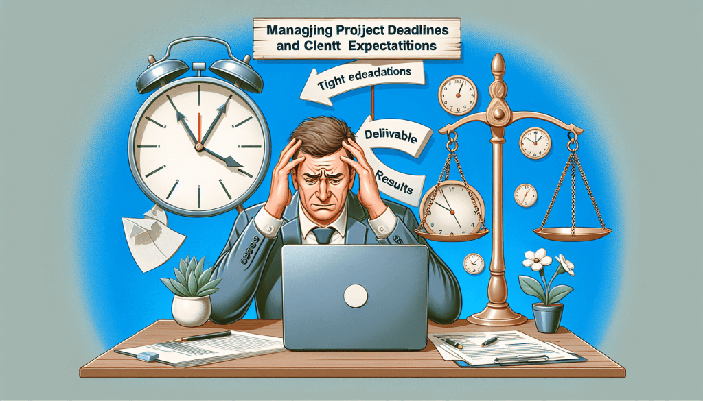Managing Project Deadlines and Client Expectations - Web crafting code