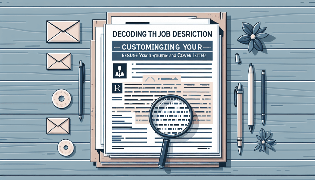 Decoding the Job Description: Customizing Your Resume and Cover Letter - Web crafting code