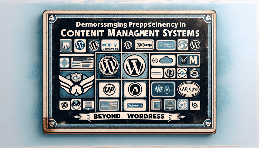 Demonstrating Proficiency in Content Management Systems Beyond ...