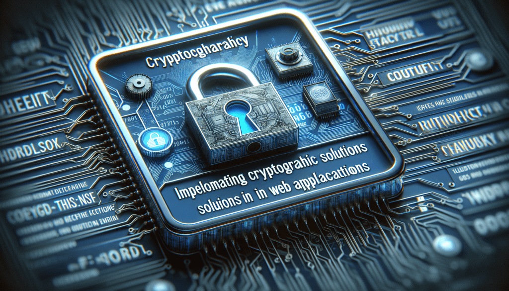 Implementing Cryptographic Solutions In Web Applications Web Crafting