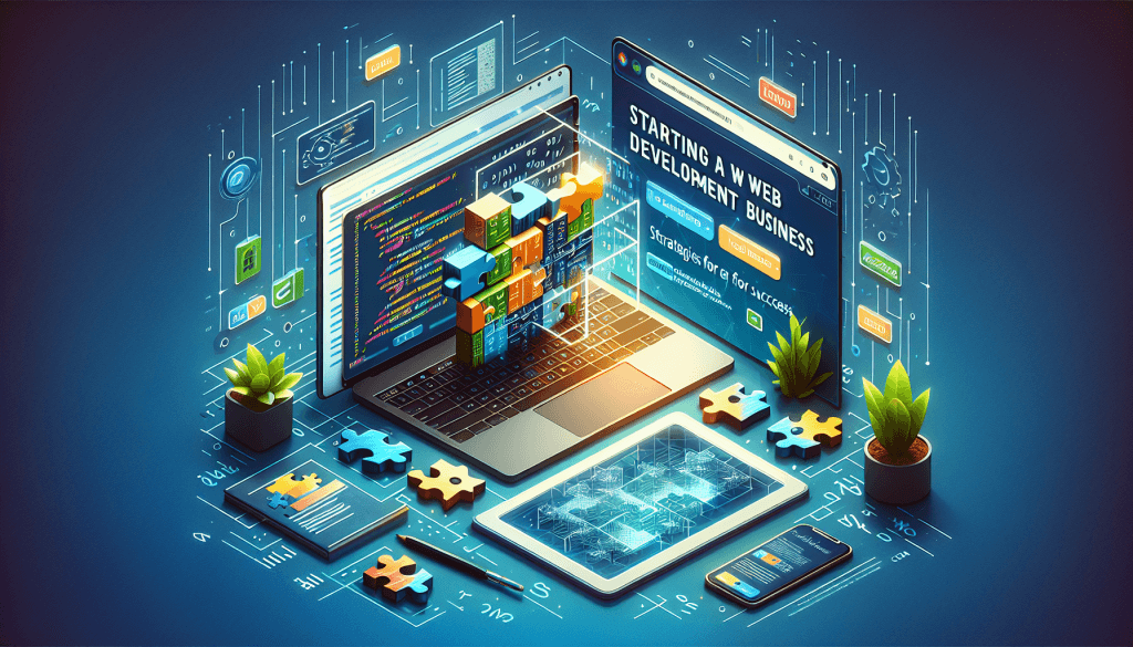 Starting a Web Development Business: Strategies for Success - Web crafting code