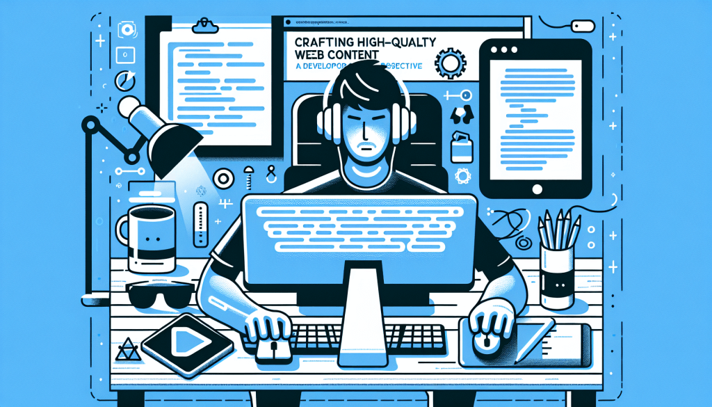 Crafting High-Quality Web Content: A Developer's Perspective - Web crafting code
