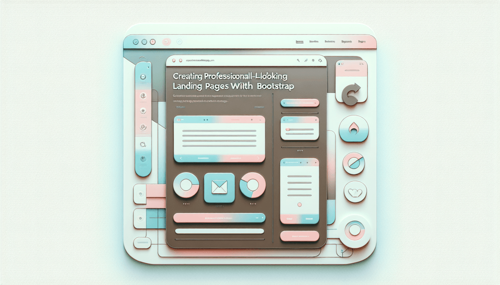 Creating Professional-Looking Landing Pages with Bootstrap - Web crafting code
