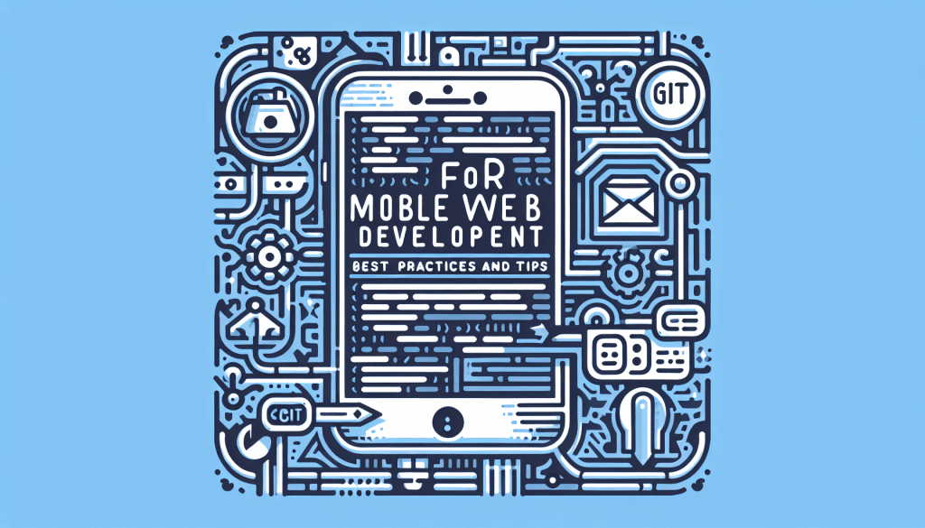 Git for Mobile Web Development: Best Practices and Tips - Web crafting code