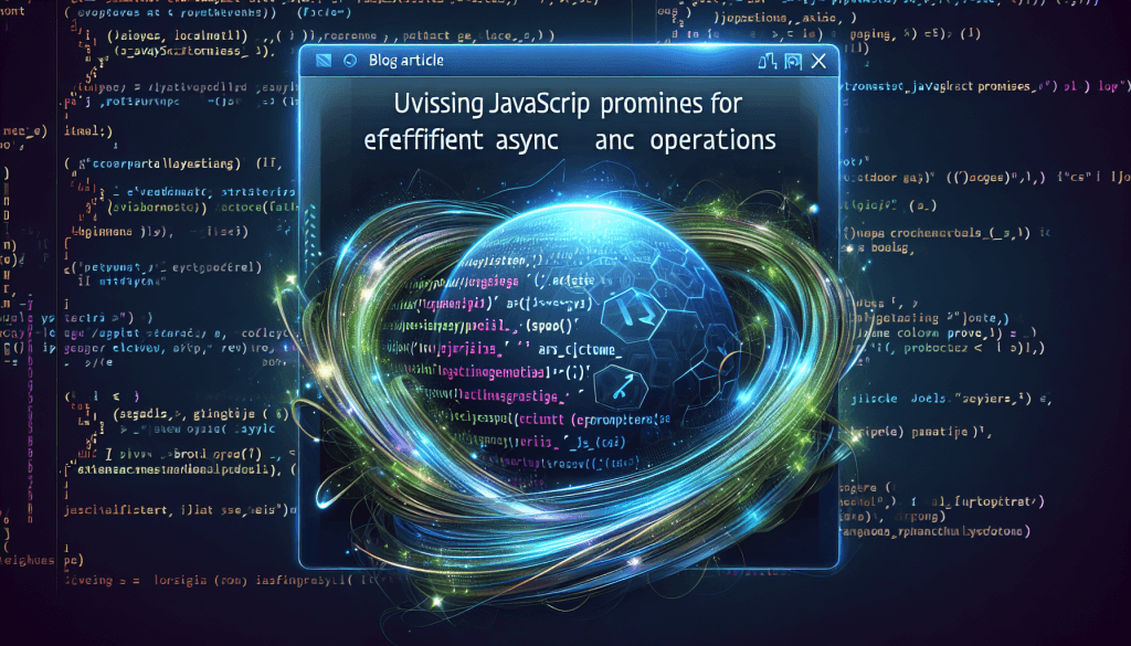 Utilizing Javascript Promises For Efficient Async Operations Web 2373