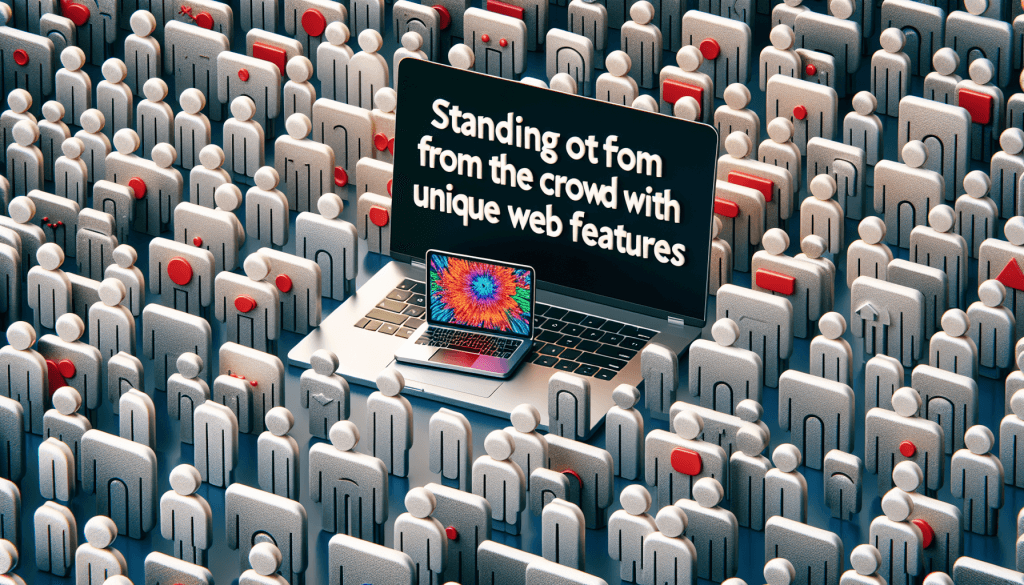 Standing Out from the Crowd with Unique Web Features - Web crafting code
