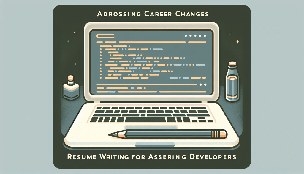 Addressing Career Changes: Resume Writing for Aspiring Developers - Web crafting code