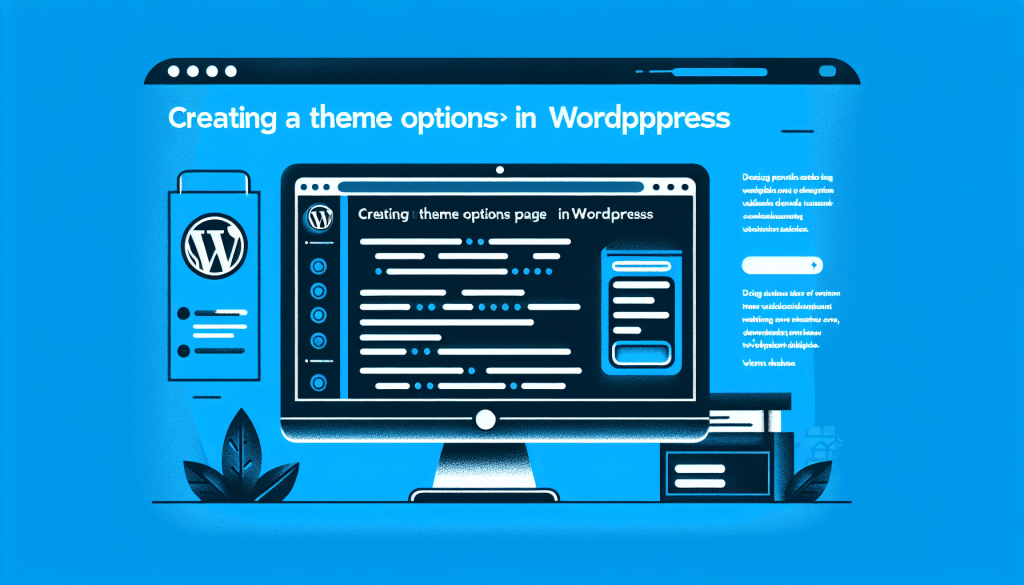 Creating a Theme Options Page in WordPress: Development Challenges - Web crafting code