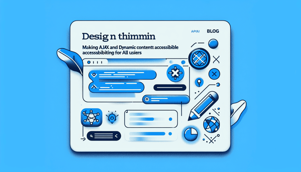 Making AJAX and Dynamic Content Accessible for All Users - Web crafting code
