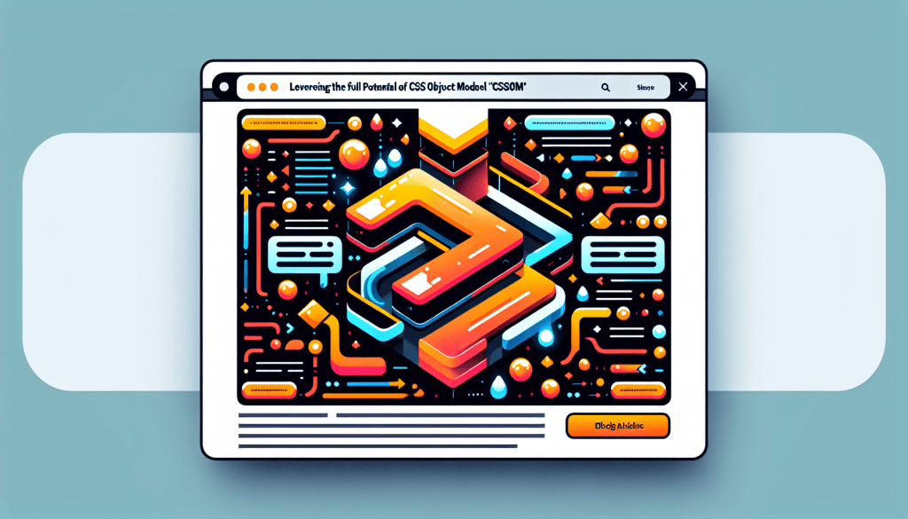 Leveraging the Full Potential of CSS Object Model (CSSOM) - Web crafting code