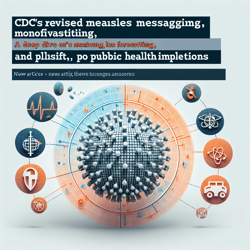 CDC's Updated Measles Message: Impacts on Public Health - Web crafting code