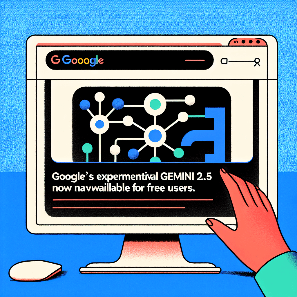 Google’s Experimental Gemini 2.5 Model Now Available for Free Users - Web crafting code