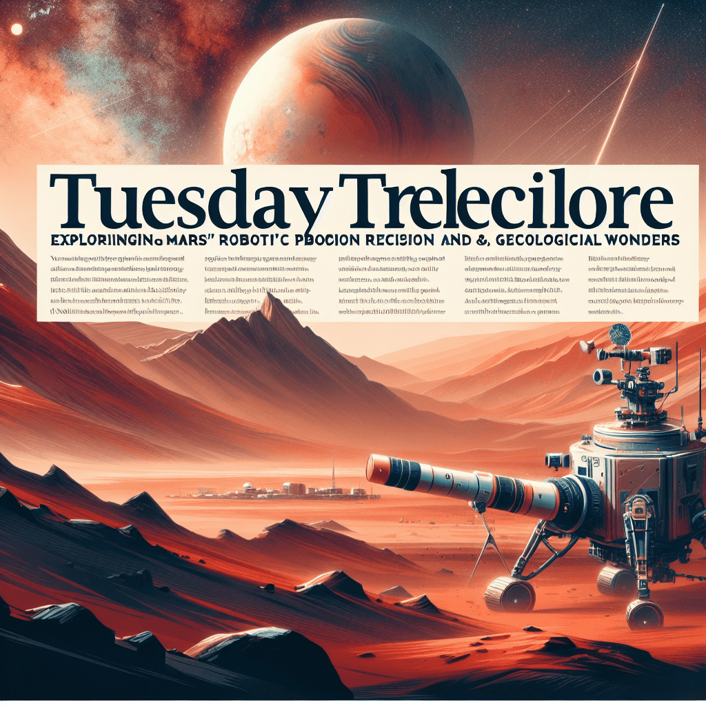 Tuesday Telescope: Exploring Mars’ Robotic Precision and Geological ...