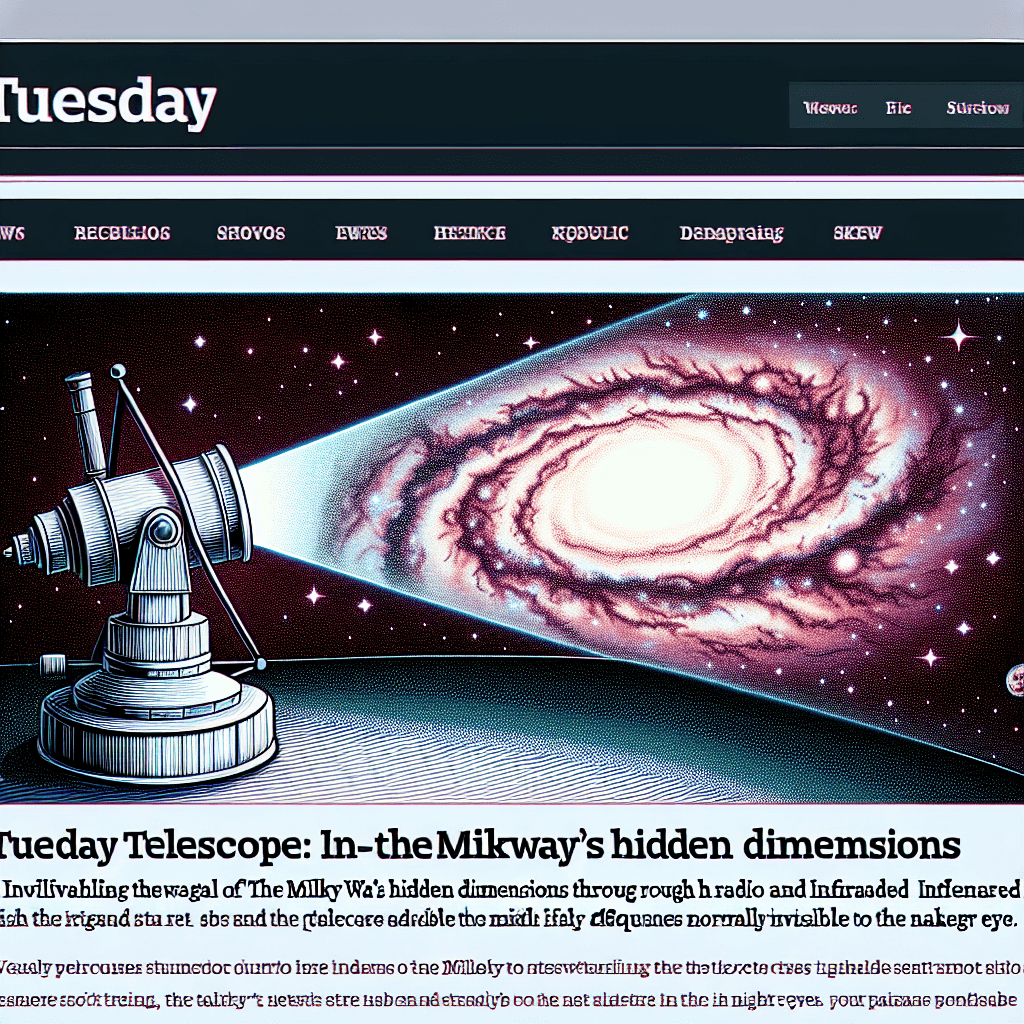 Exploring the Milky Way's Hidden Dimensions - Web crafting code