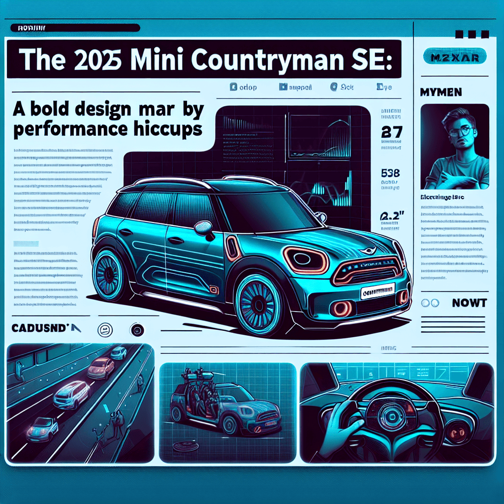 The 2025 Mini Countryman SE: A Bold Design Marred by Performance ...