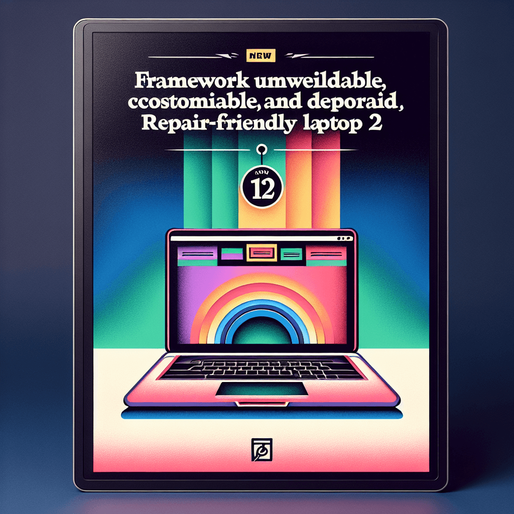 Framework Unveils Affordable, Customizable, and Repair-Friendly Laptop ...