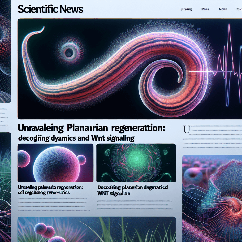 Unraveling Planarian Regeneration: Decoding Tail Dynamics and Wnt ...
