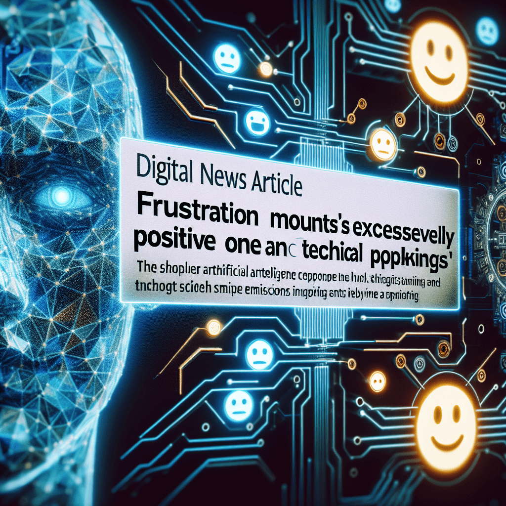 ChatGPT's Overly Positive Tone and Its Causes - Web crafting code