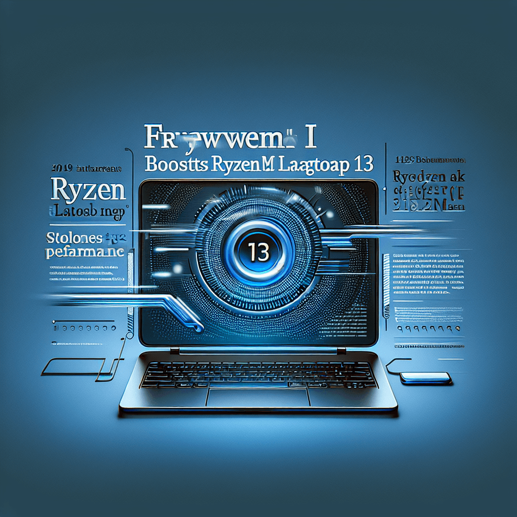 Ryzen AI Boosts Framework Laptop 13 Performance - Web crafting code