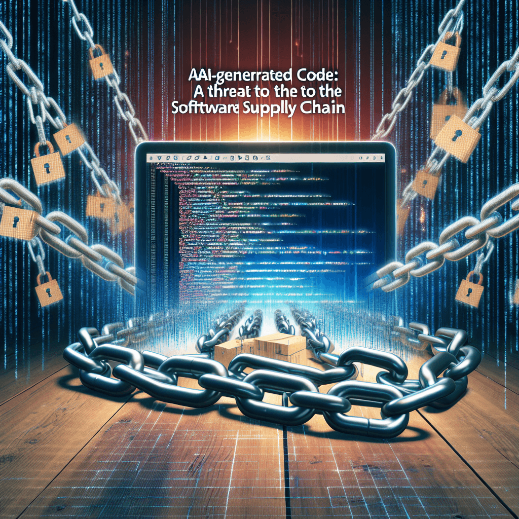 AI-Generated Code: A Threat to Software Supply Chain - Web crafting code
