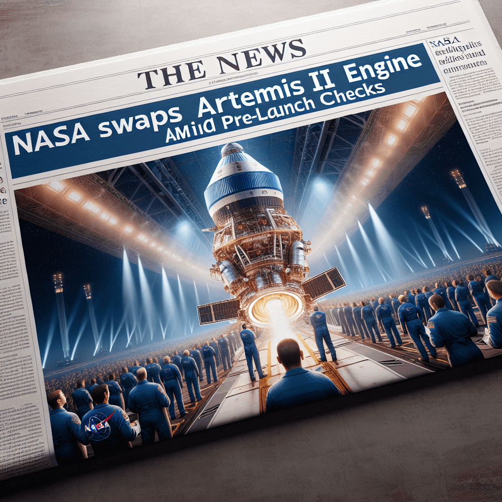 NASA Swaps Artemis II Engine Amid Pre-Launch Checks - Web crafting code