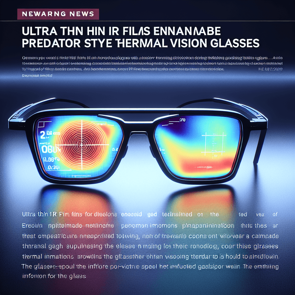 Ultra-Thin IR Films Enable Predator-Style Thermal Vision Glasses - Web ...