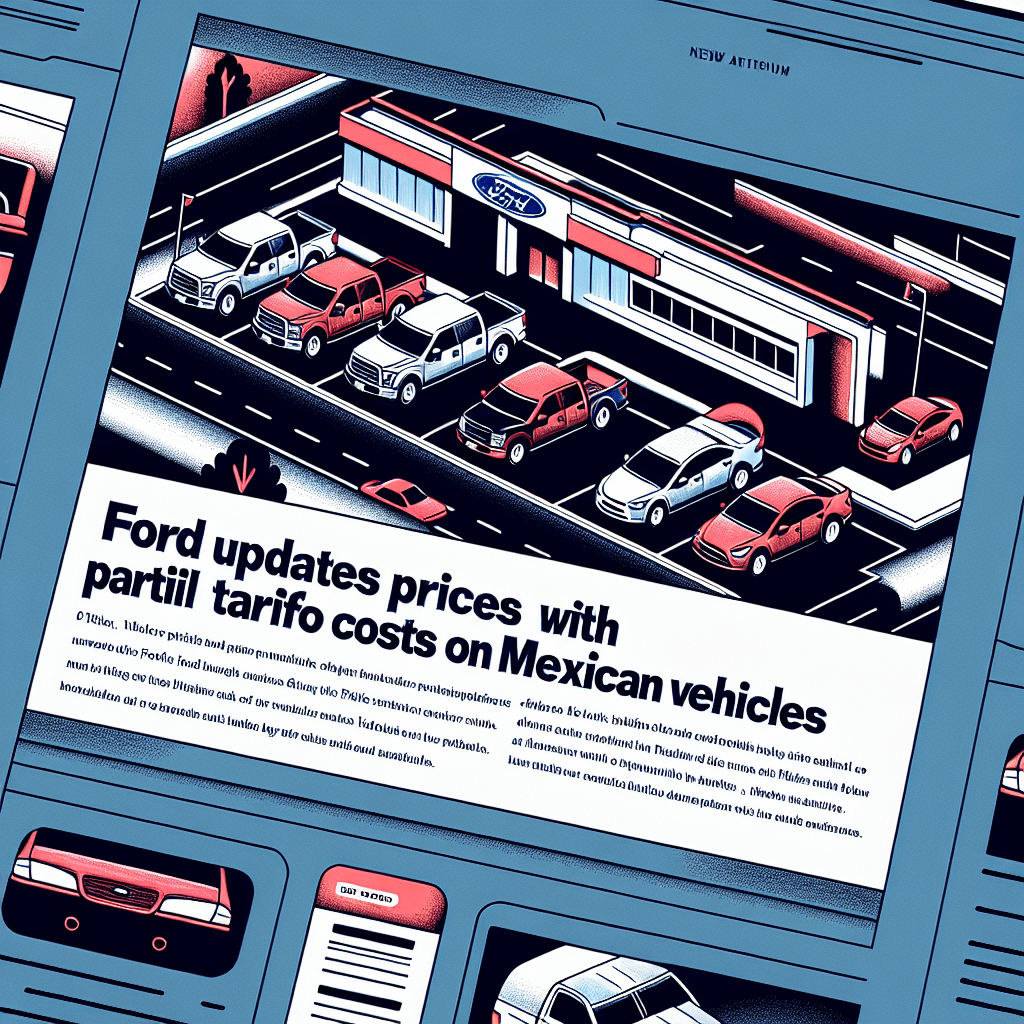 Ford Updates Prices with Partial Tariff Costs for Mexican Vehicles ...