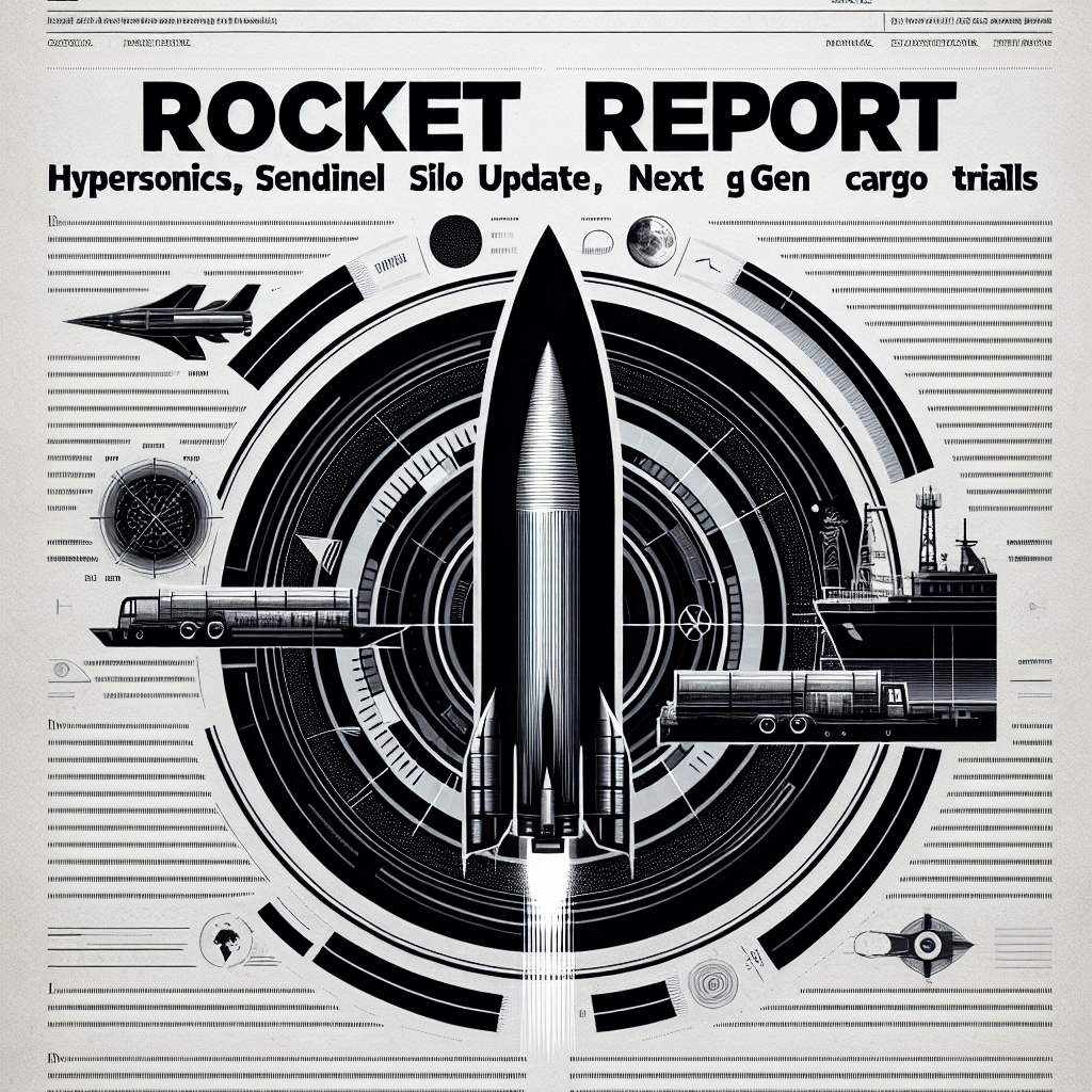 Rocket Report: Hypersonics, Sentinel Silo Update, Next-Gen Cargo Trials ...