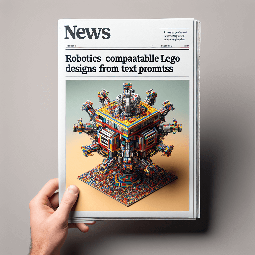 LegoGPT: Robotics-Compatible Lego Designs from Text Prompts - Web ...