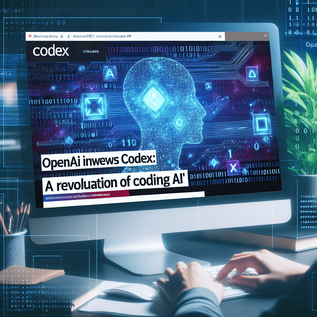 OpenAI Unveils Codex: A Revolution in Coding AI - Web crafting code