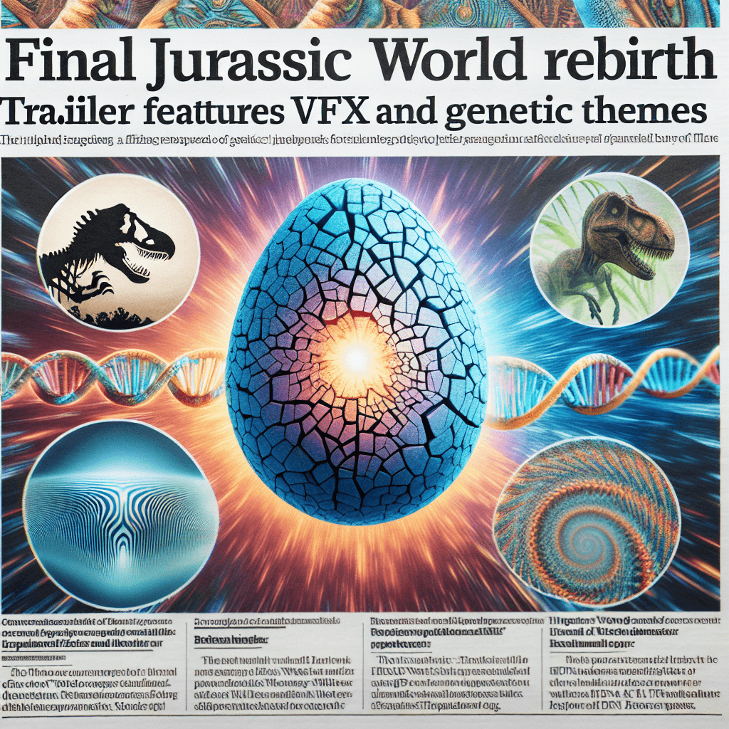 Final Jurassic World Rebirth Trailer Features VFX and Genetic Themes ...