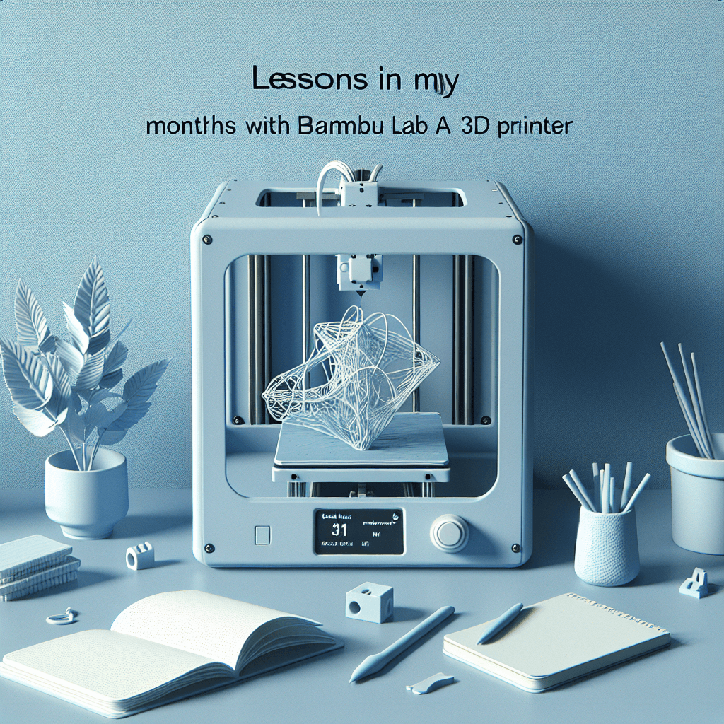 Lessons from My First Months with Bambu Lab A1 3D Printer - Web ...