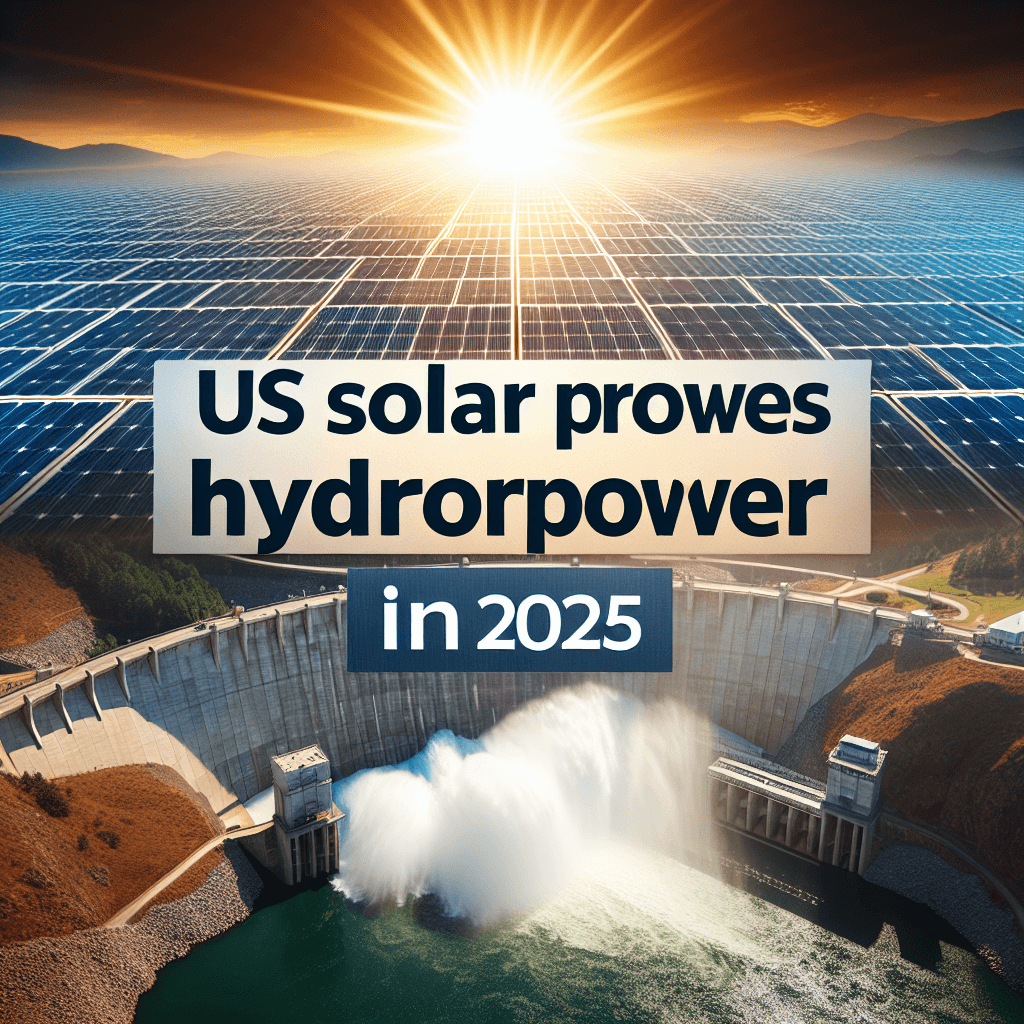 US Solar Power Surpasses Hydropower in 2025 - Web crafting code