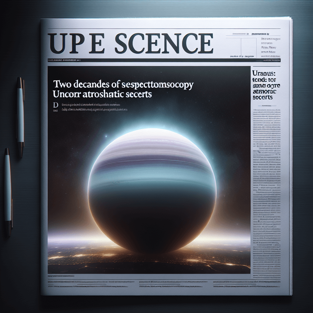 Uranus: Two Decades of Spectroscopy Uncover Atmospheric Secrets - Web ...